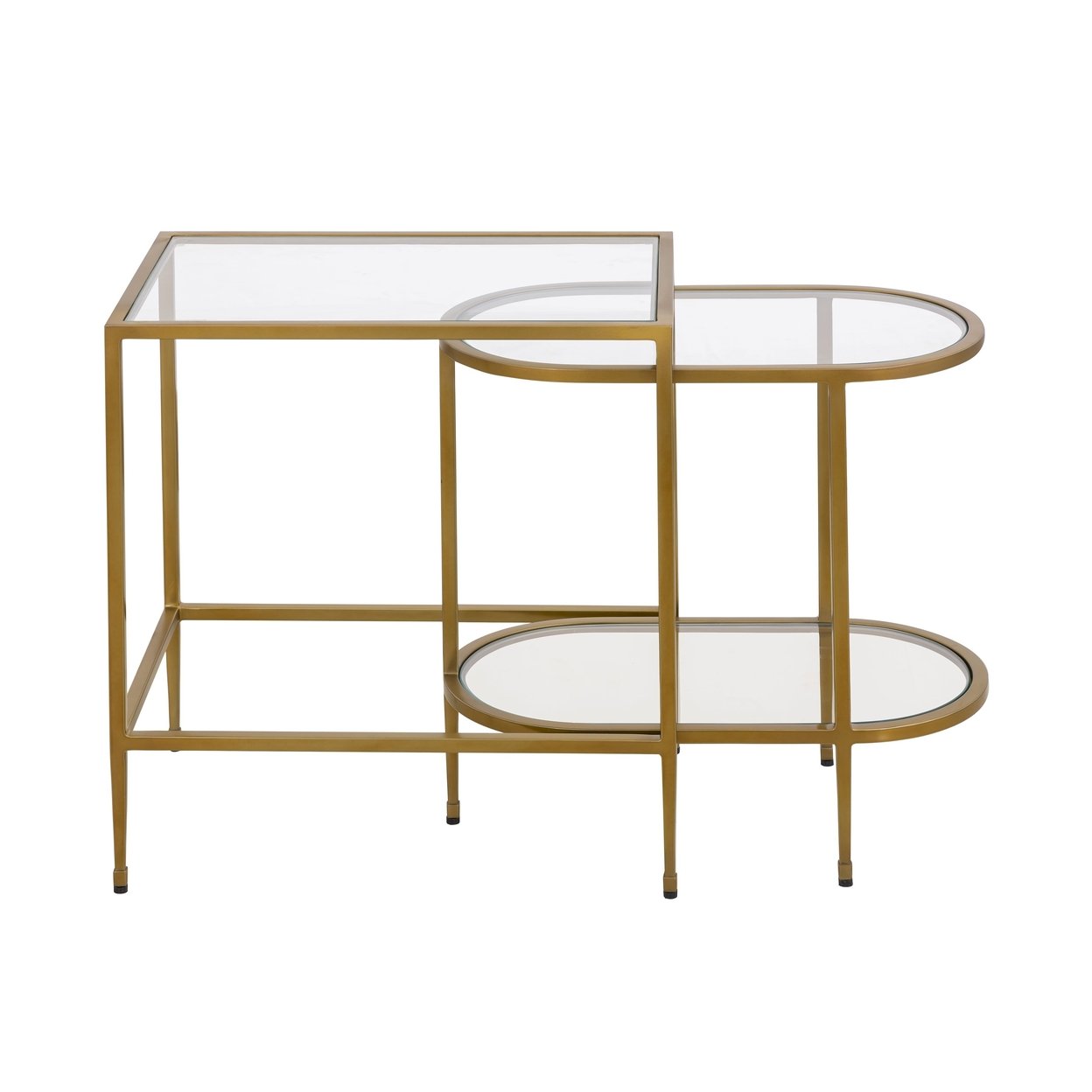 Blain Nesting Table - Set Of 2 Brass | Michaels