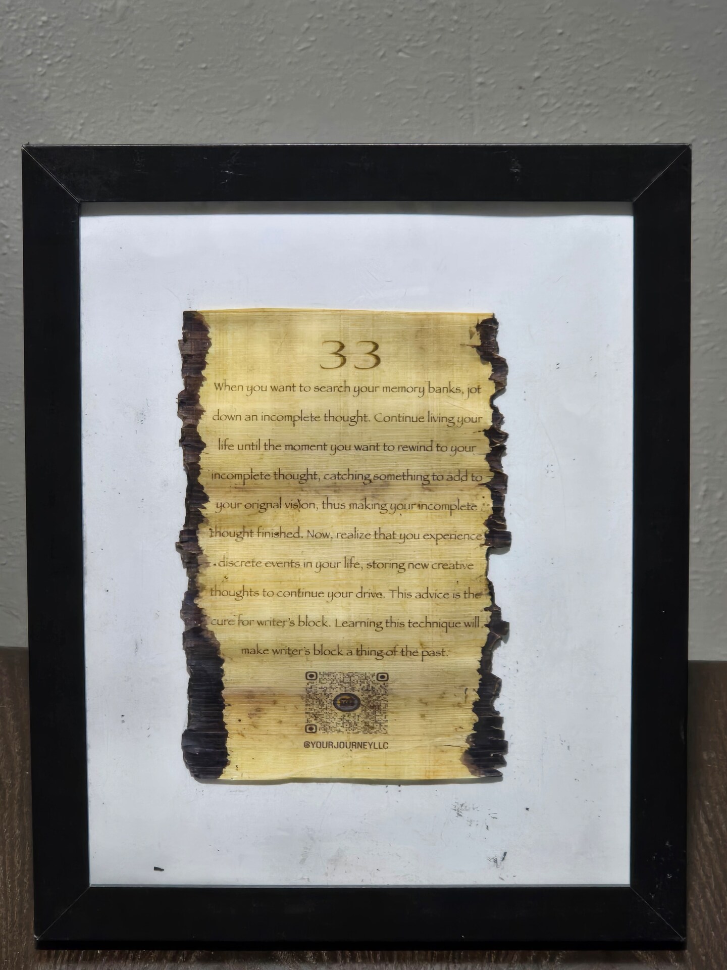 My 33 poem handcrafted from my collection | MakerPlace by Michaels