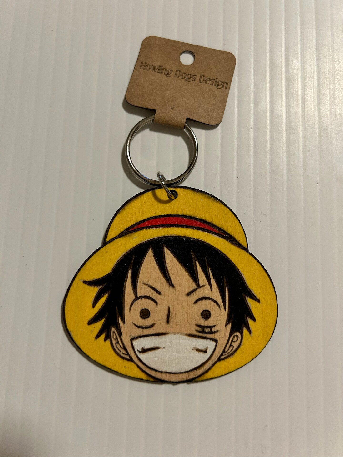 One Piece Luffy Face Keychain | MakerPlace by Michaels