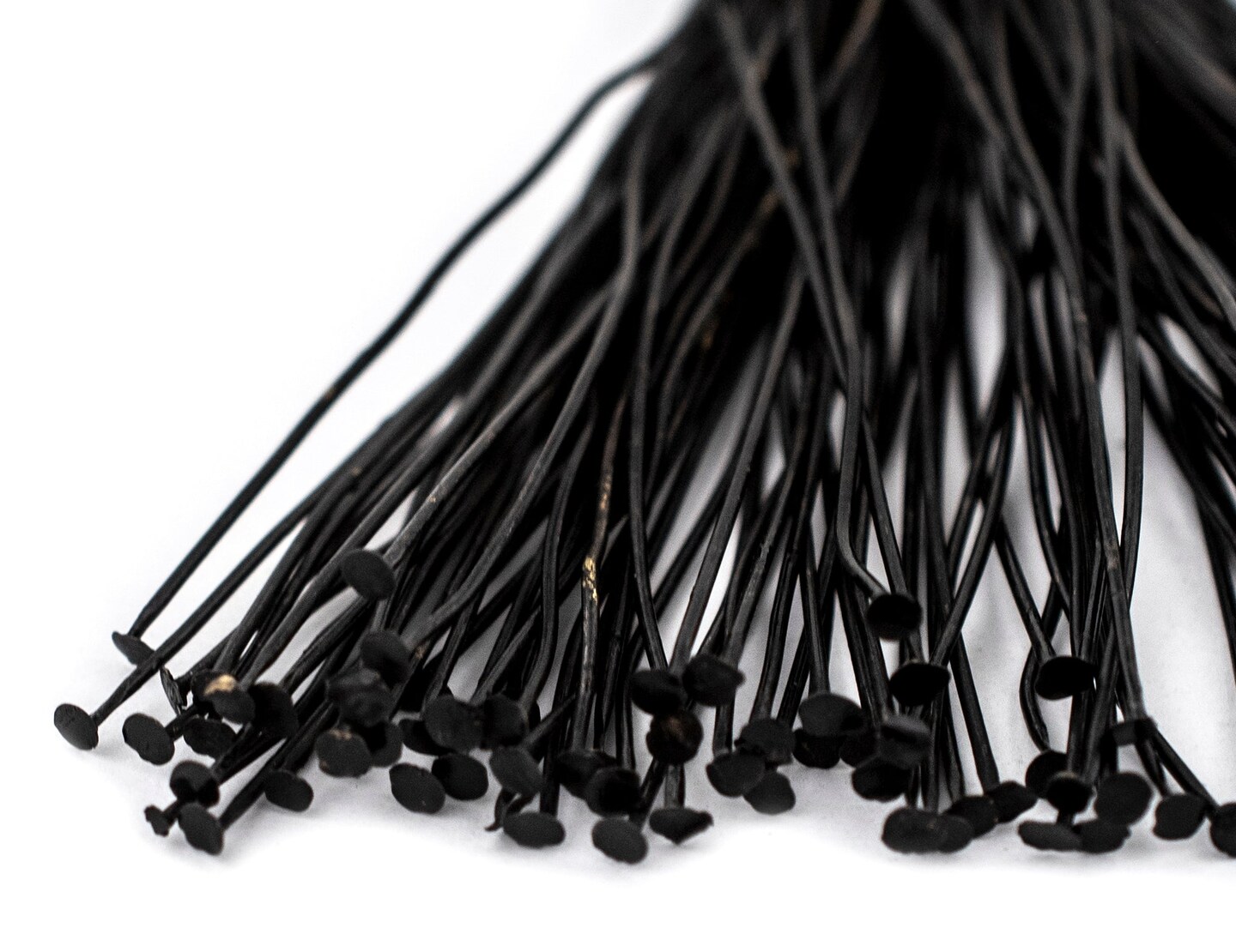 TheBeadChest Midnight Brass 21 Gauge 3 Inch Head Pins (Approx 100 ...