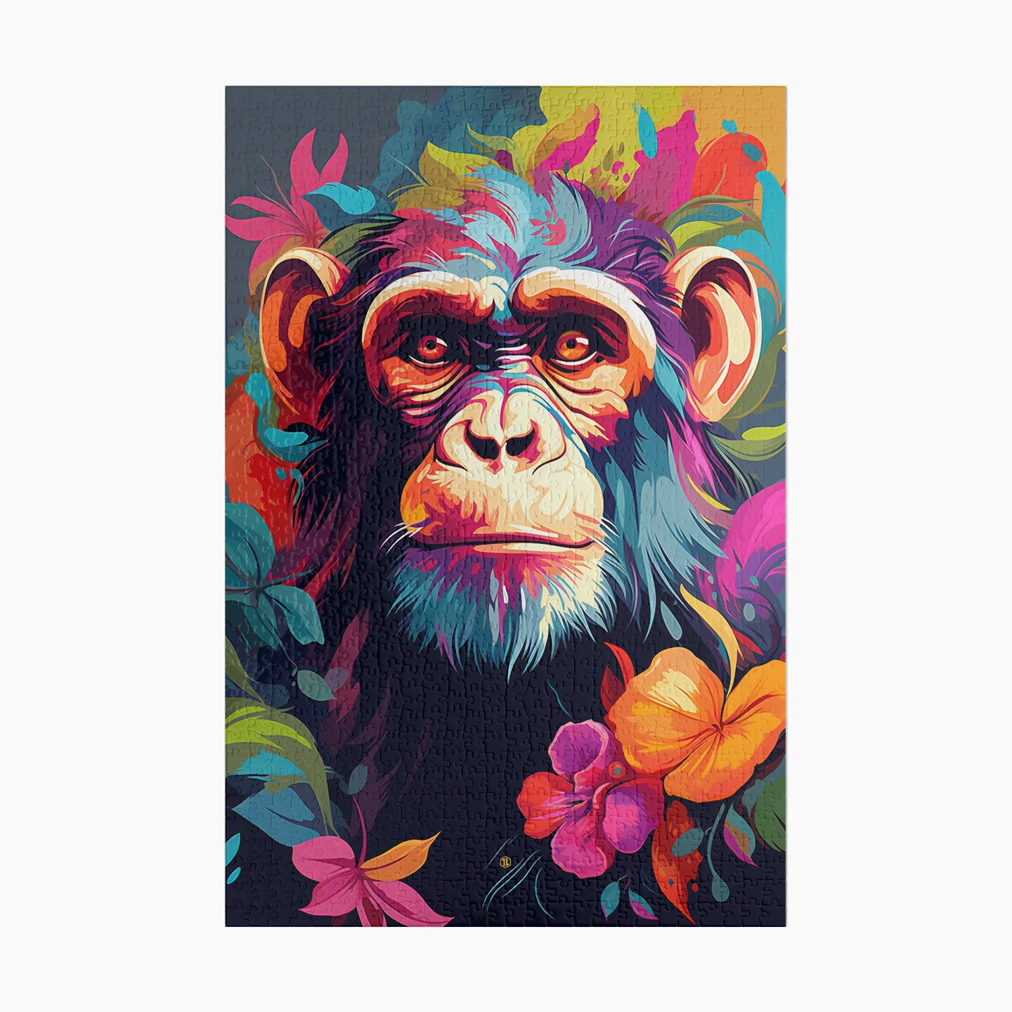 Monkey Jigsaw Puzzle, Family Game, Holiday Gift | S1 | MakerPlace by ...