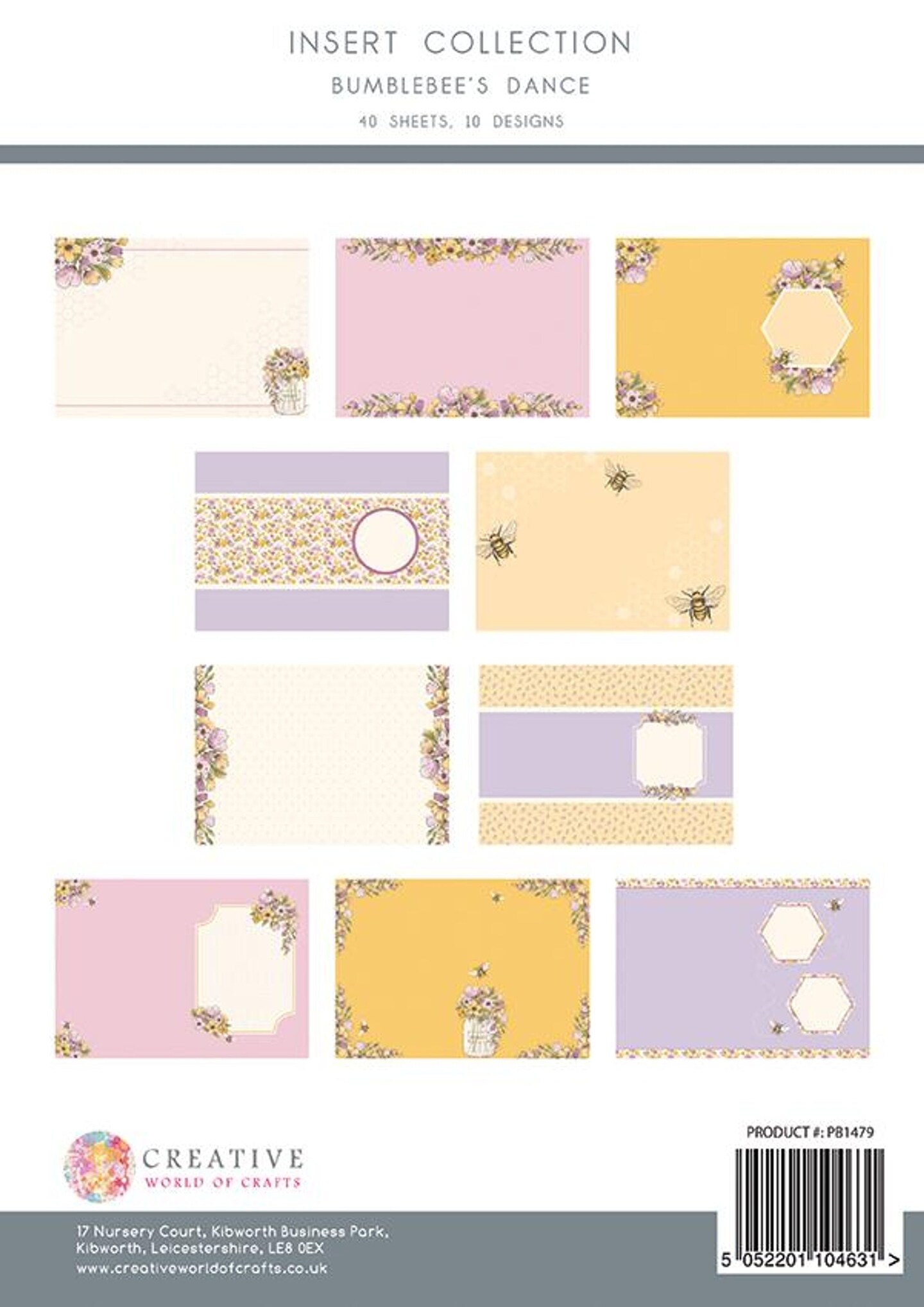 The Paper Boutique Bumblebee's Dance Insert Collection | Michaels