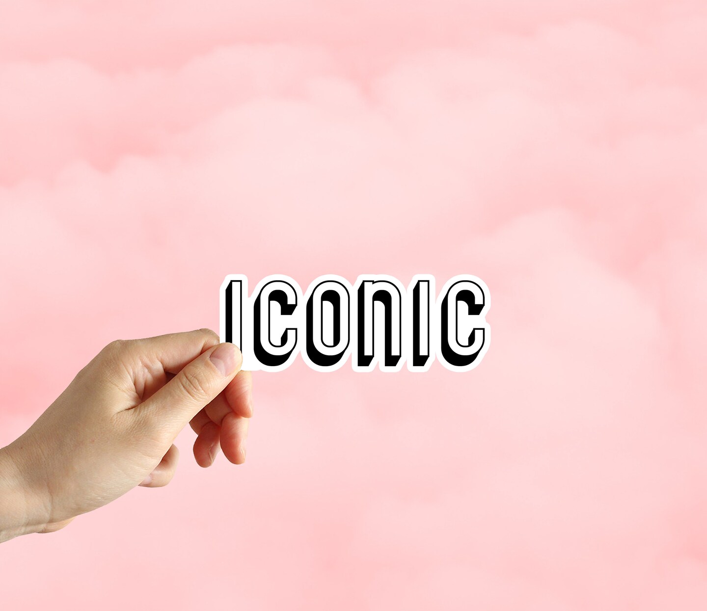 Iconic Sticker, Icon Sticker, Trendy Sticker, Water Bottle Stickers ...