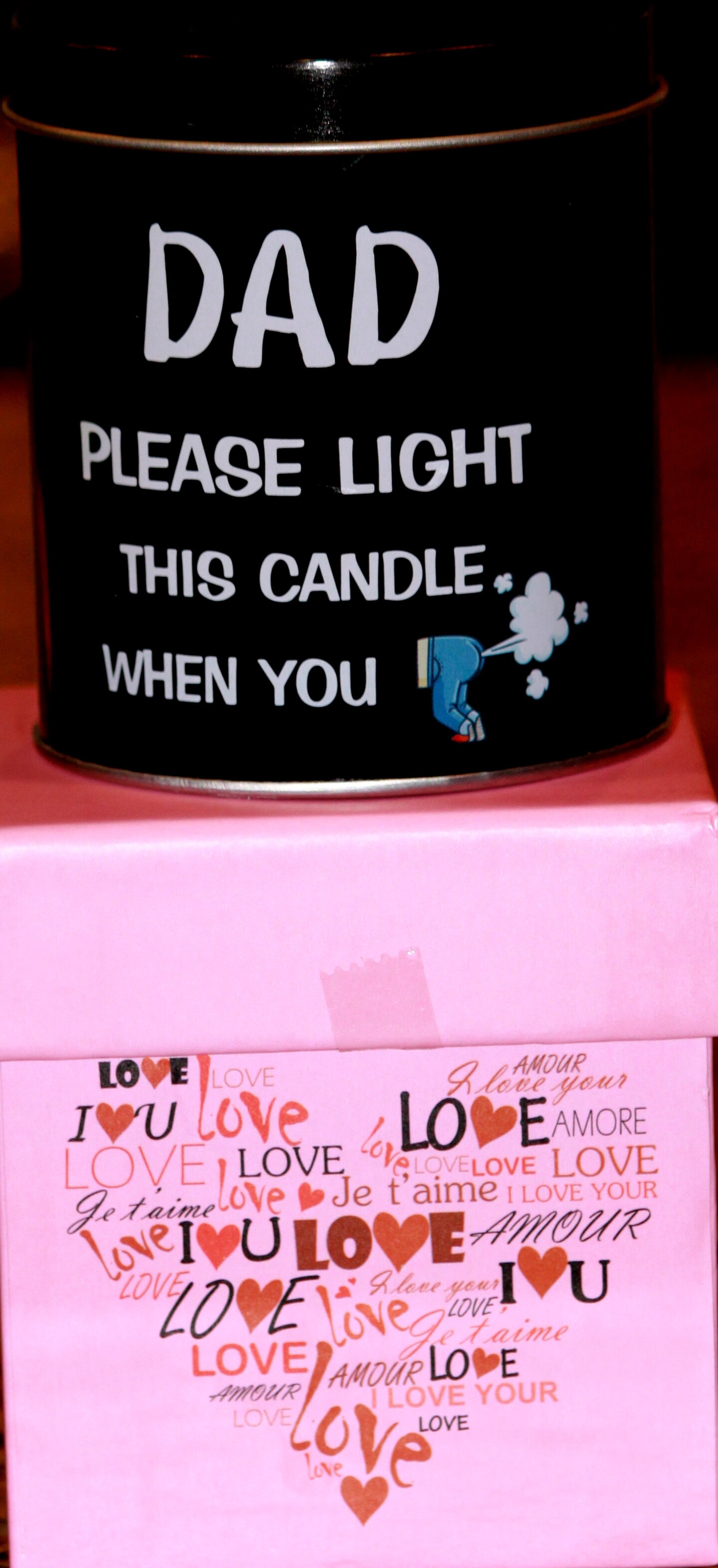 Dad Candle In Gift Box | Michaels