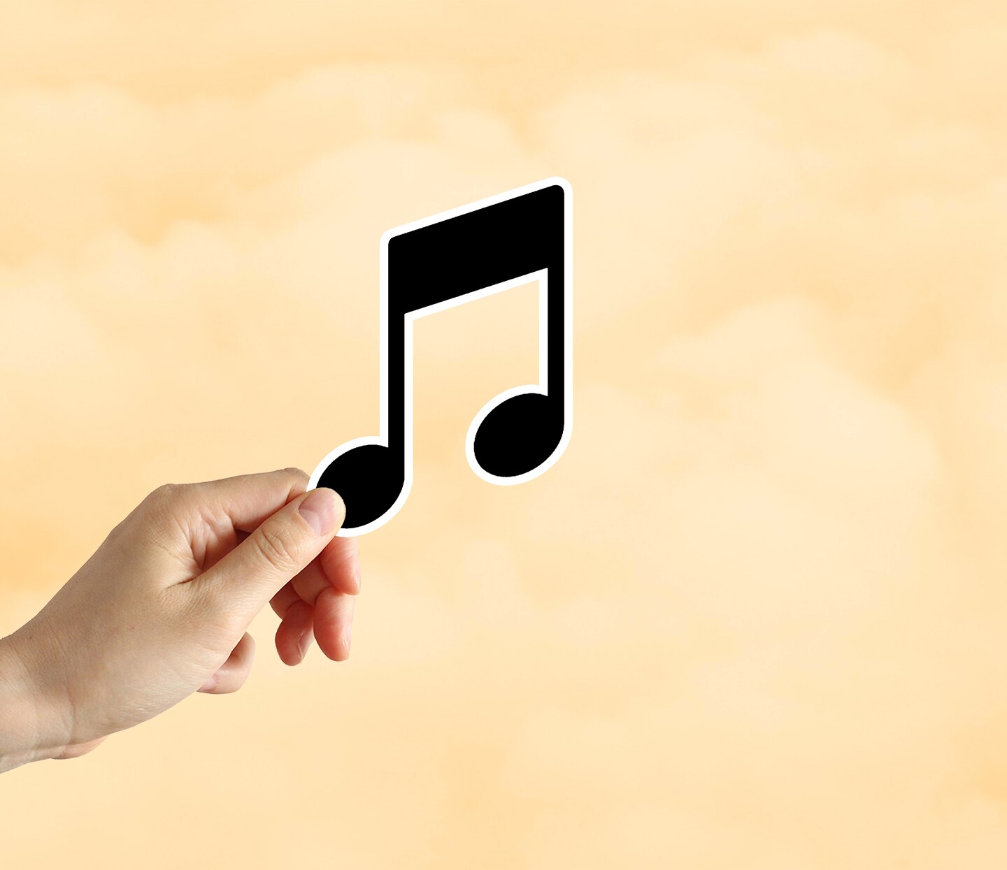 Music Note Sticker, Love Music Sticker, Water Bottle Stickers, Laptop ...