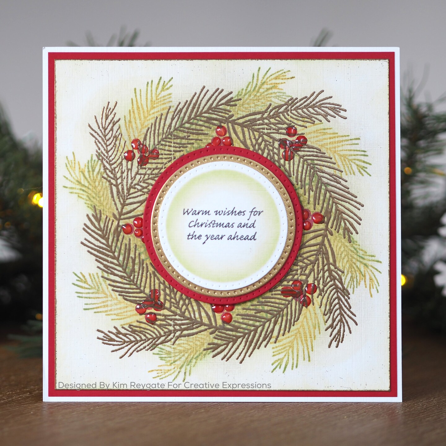 Woodware Craft Collection Sketchy Pine Branch 4 in x 6 in Stamp | Michaels