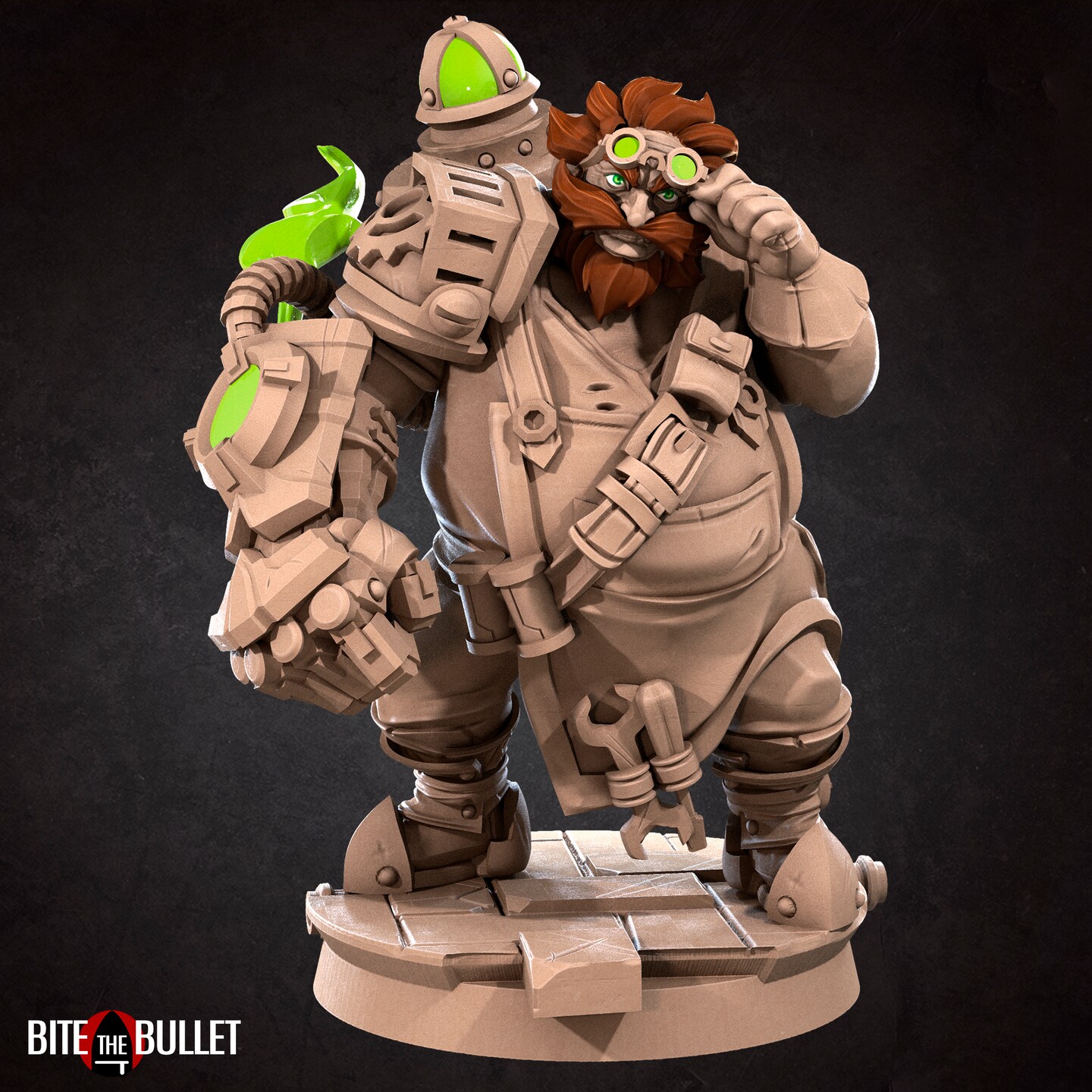 Dr. TNT from Bite the Bullet's Chunky Humans set. Total height apx ...
