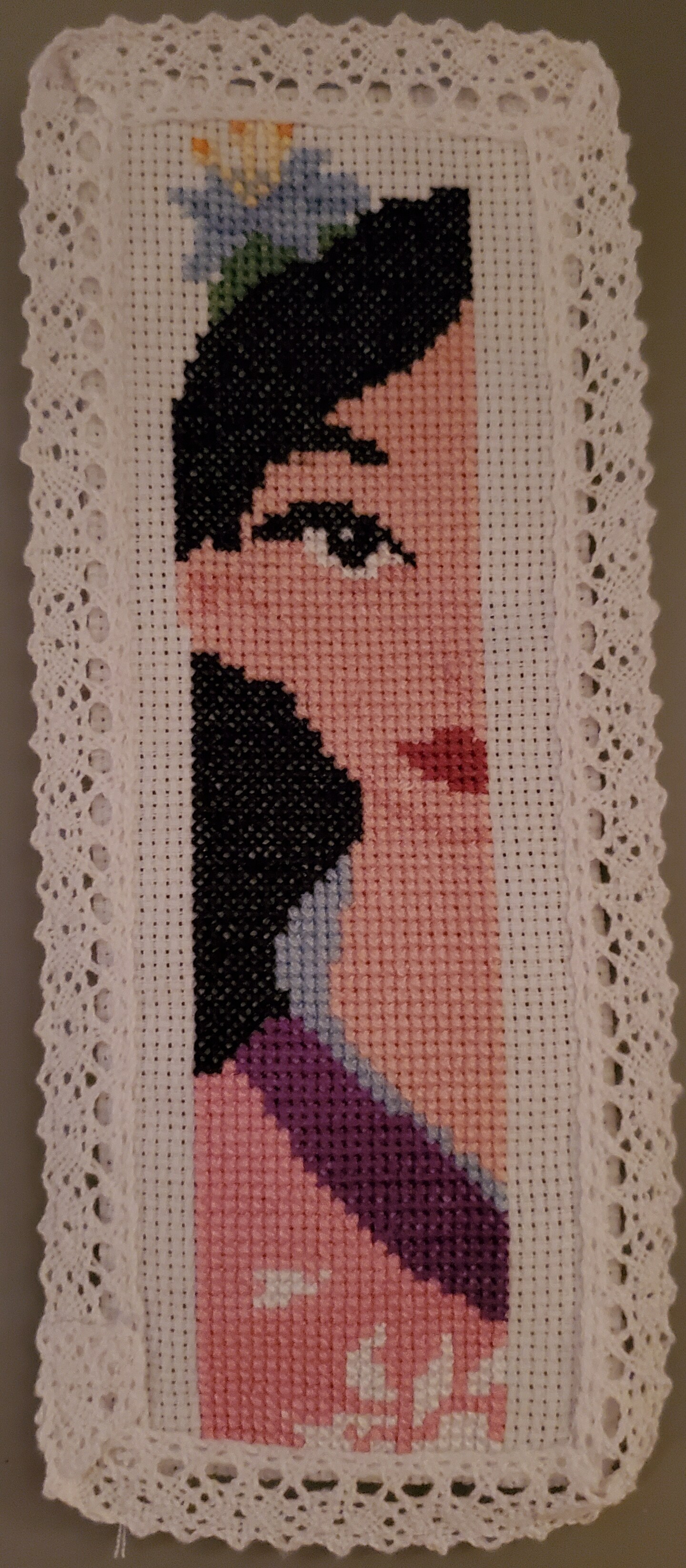 Mulan cross stitch bookmark | MakerPlace by Michaels