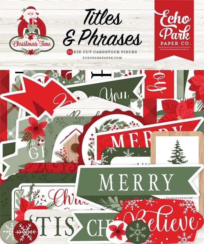 Christmas Time Titles & Phrases - Echo Park | Michaels