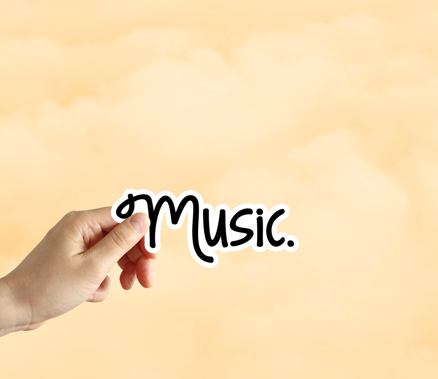 Music Sticker, Love Music Sticker, Water Bottle Stickers, Laptop ...