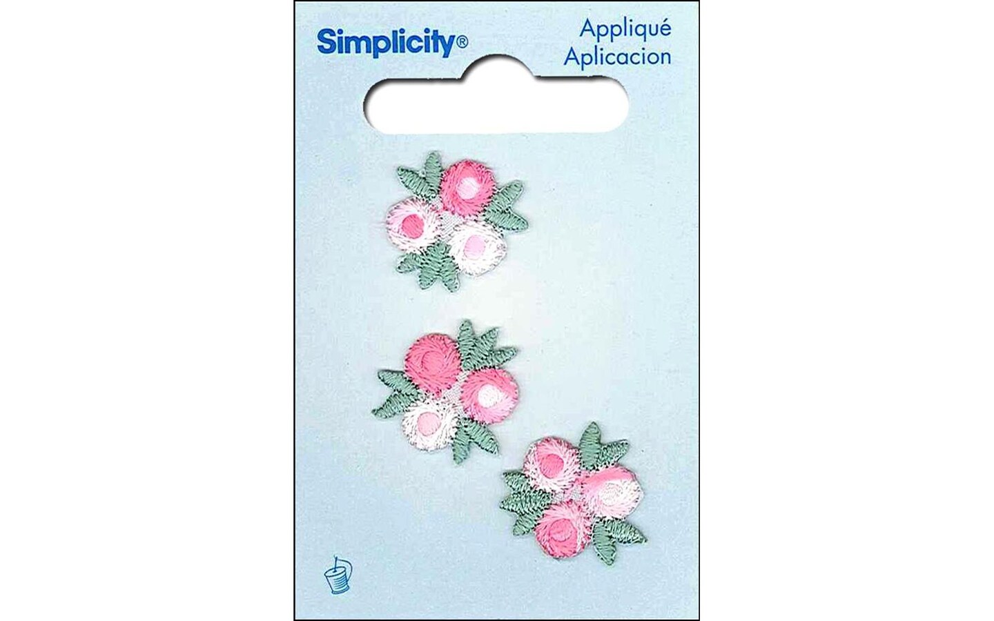 Simplicity Applique Sew On Flower Clusters Pink | Michaels