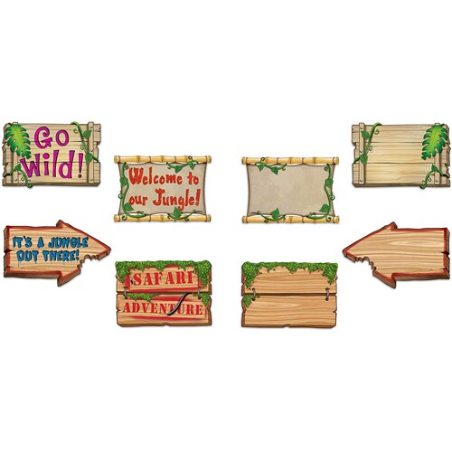 Jungle Sign Cutouts | Michaels