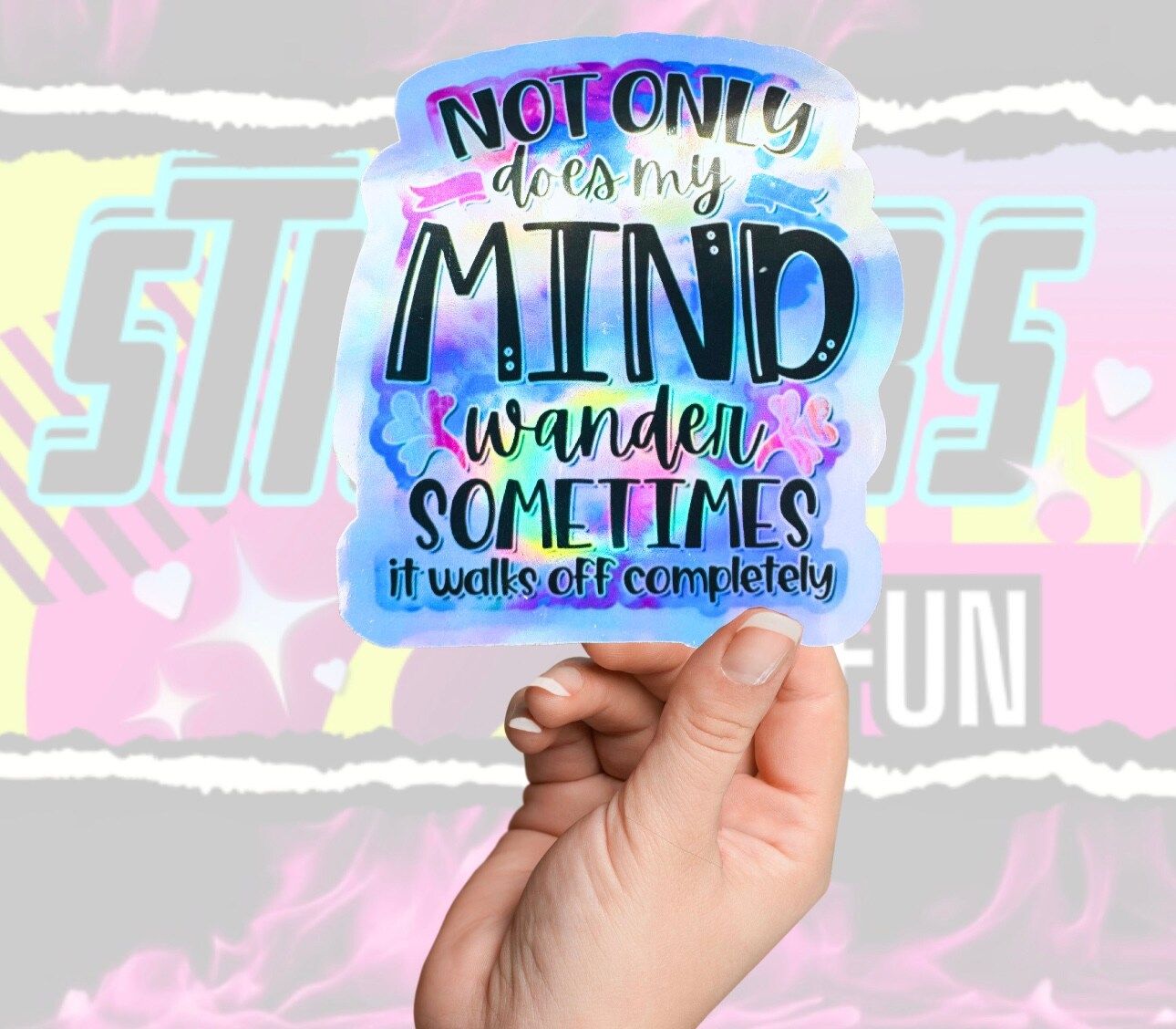 Funny Personality Stickers, Perfect Gift Idea for Those Day Dreamers ...