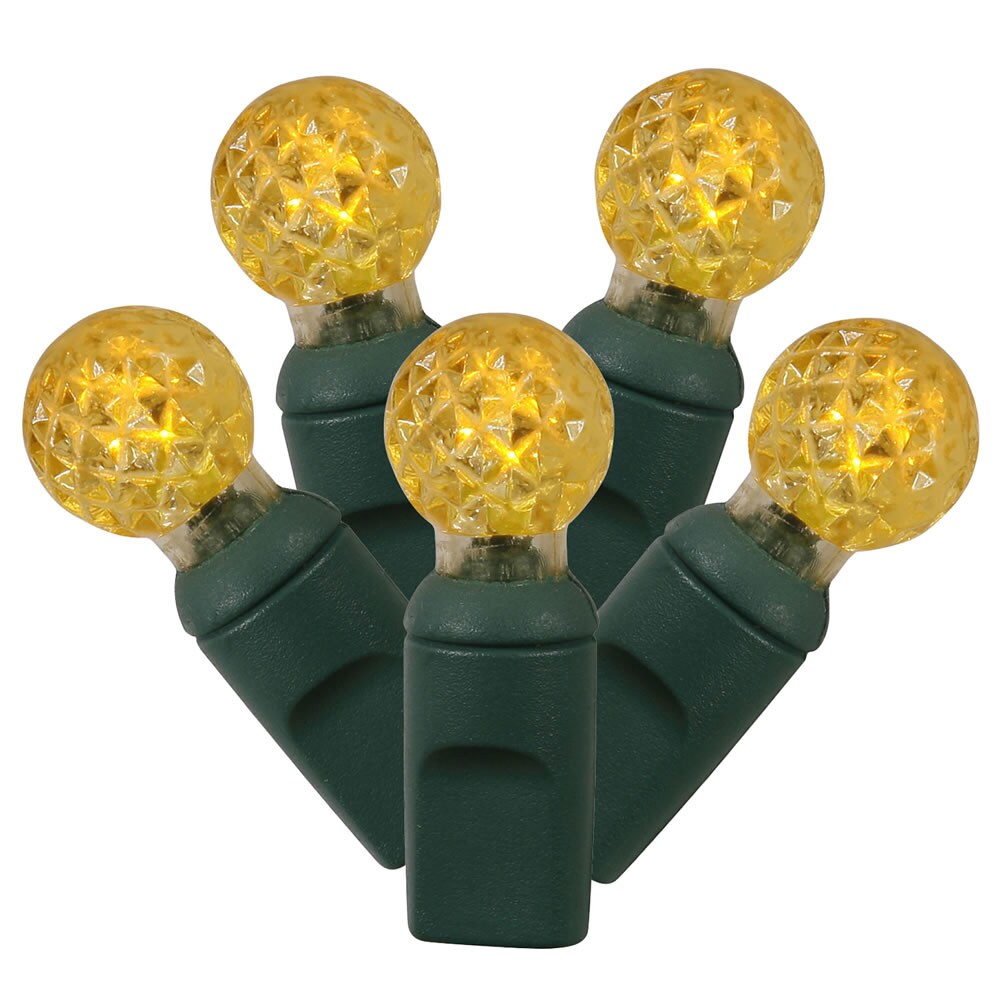 100Lt Yellow LED / Green Wire G12 EC 4 in x 34 ft. | Michaels