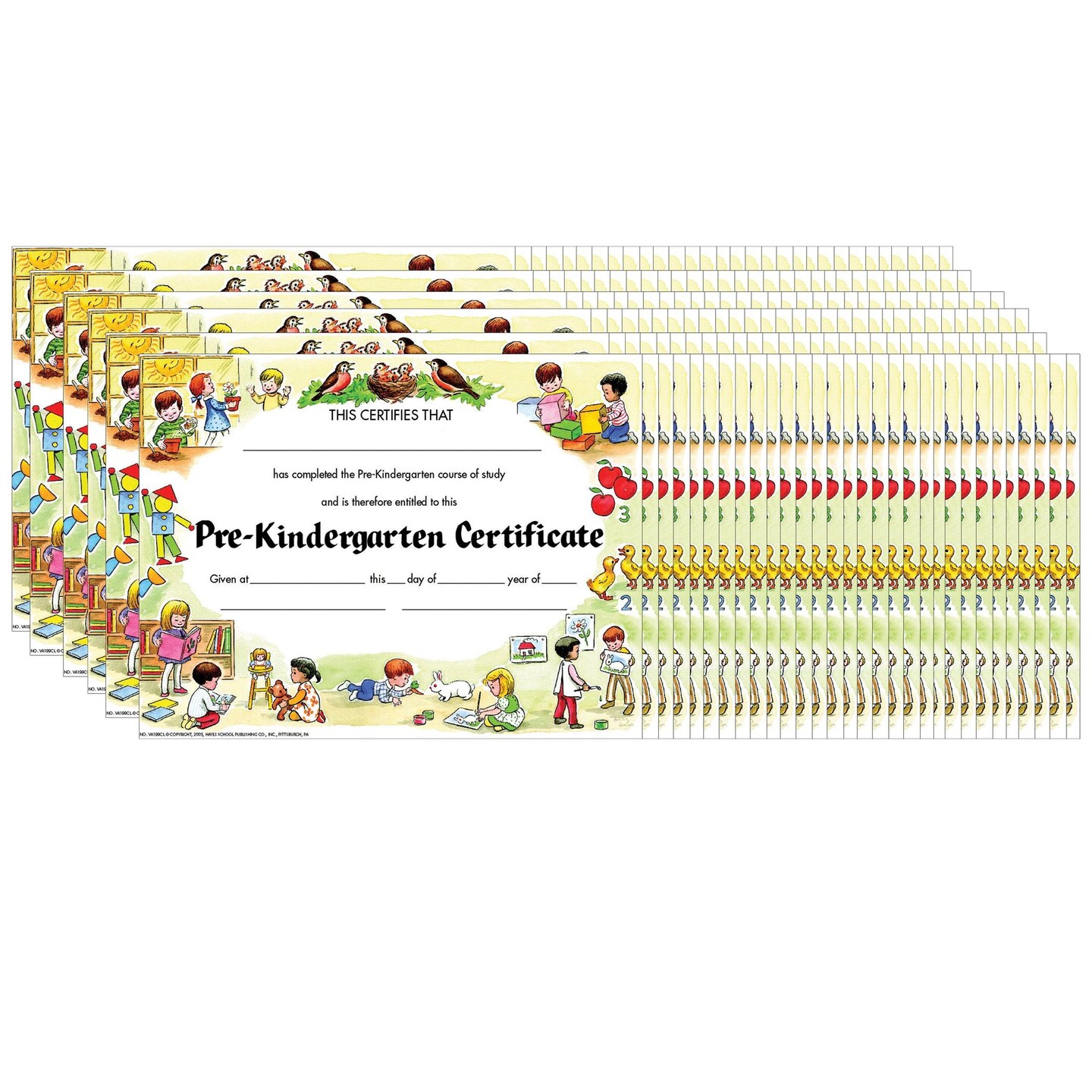 Pre-Kindergarten Certificate, 30 Per Pack, 6 Packs | Michaels