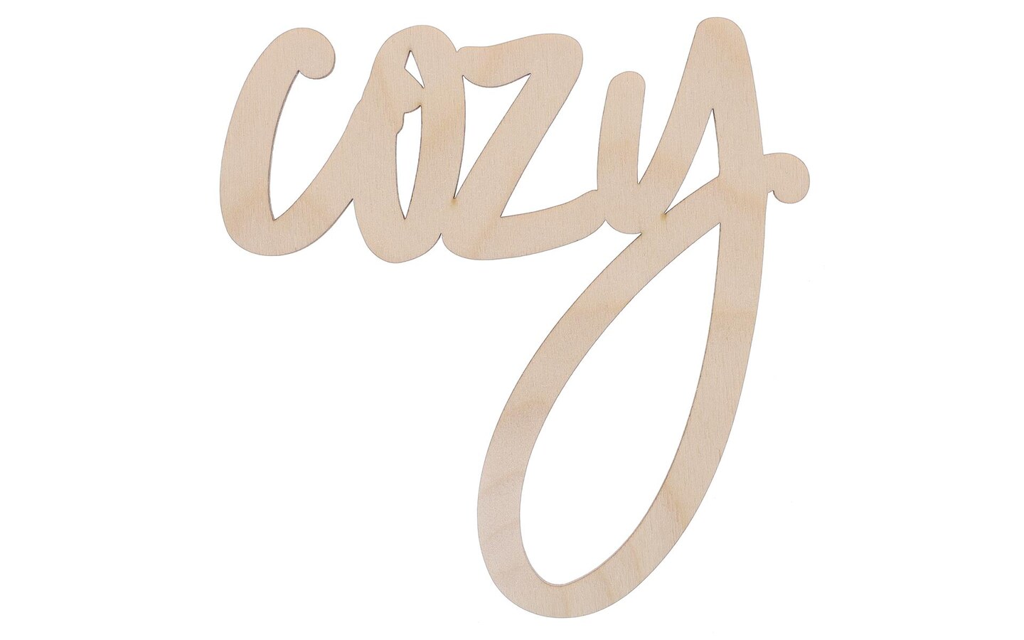 Leisure Arts Wood Word Large 4.75x4.75" Cozy | Michaels