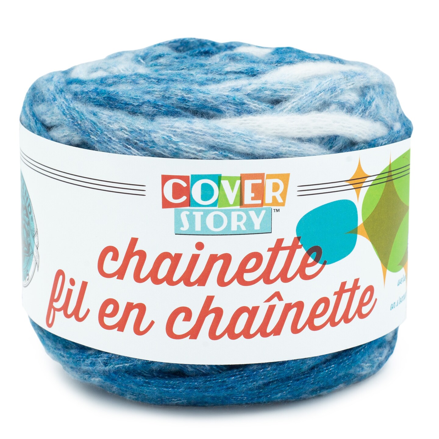 Lion Brand Cover Story Chainette Yarn-Teal | Michaels