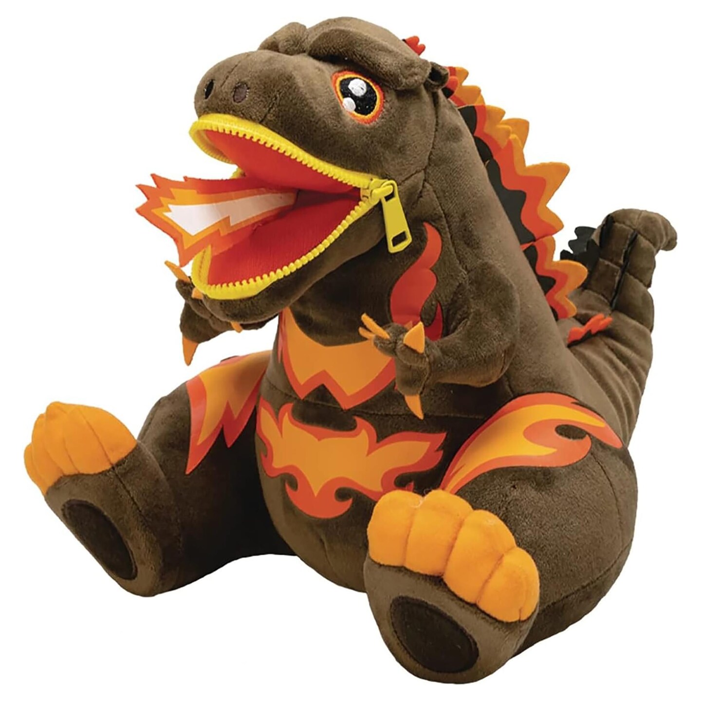 Godzilla 9 Inch Zippermouth Plush | Burning Godzilla, Color: Multicolor ...