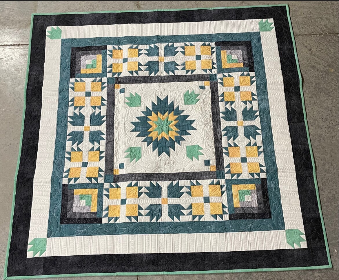 Blue Star Quilt | MakerPlace by Michaels
