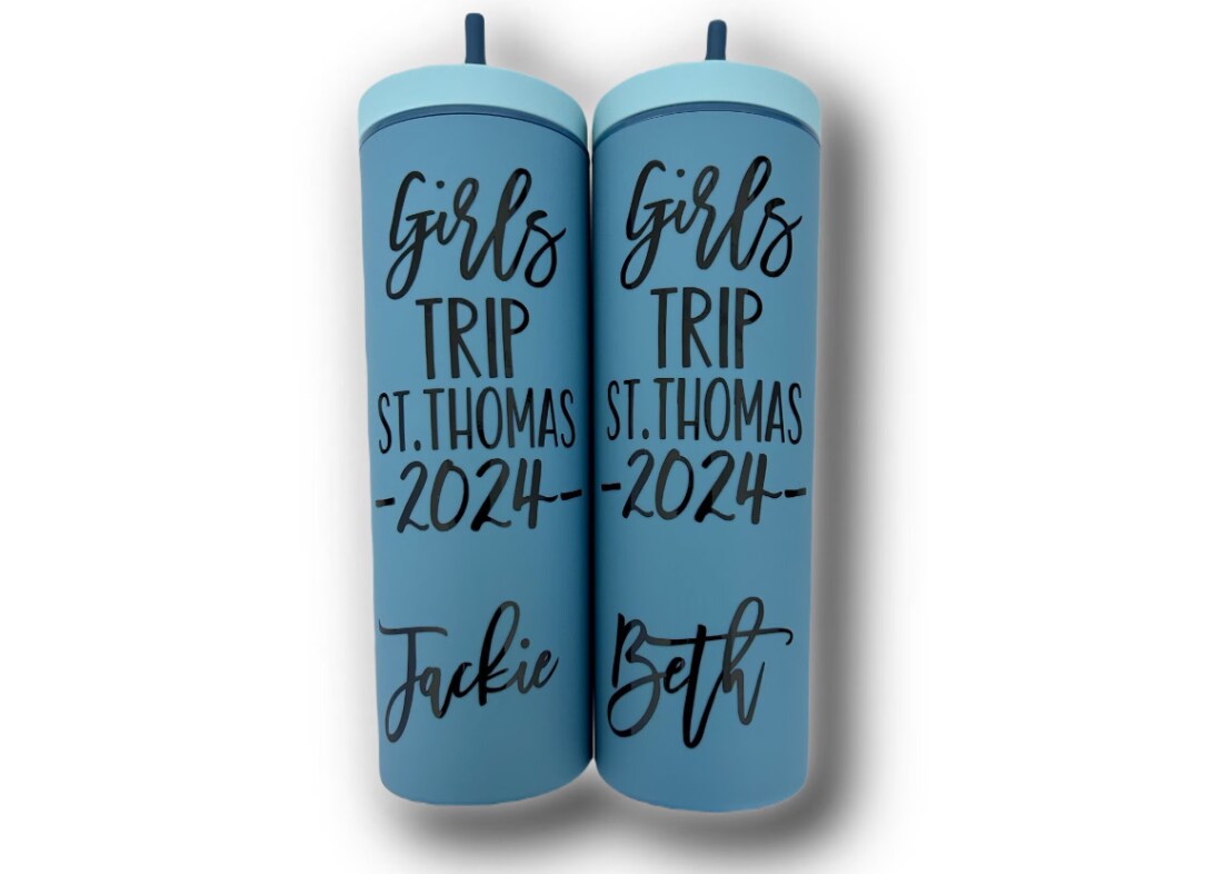 Girls Trip, Girls Weekend, Girls Trip Tumbler, Custom Tumbler, Acrylic ...