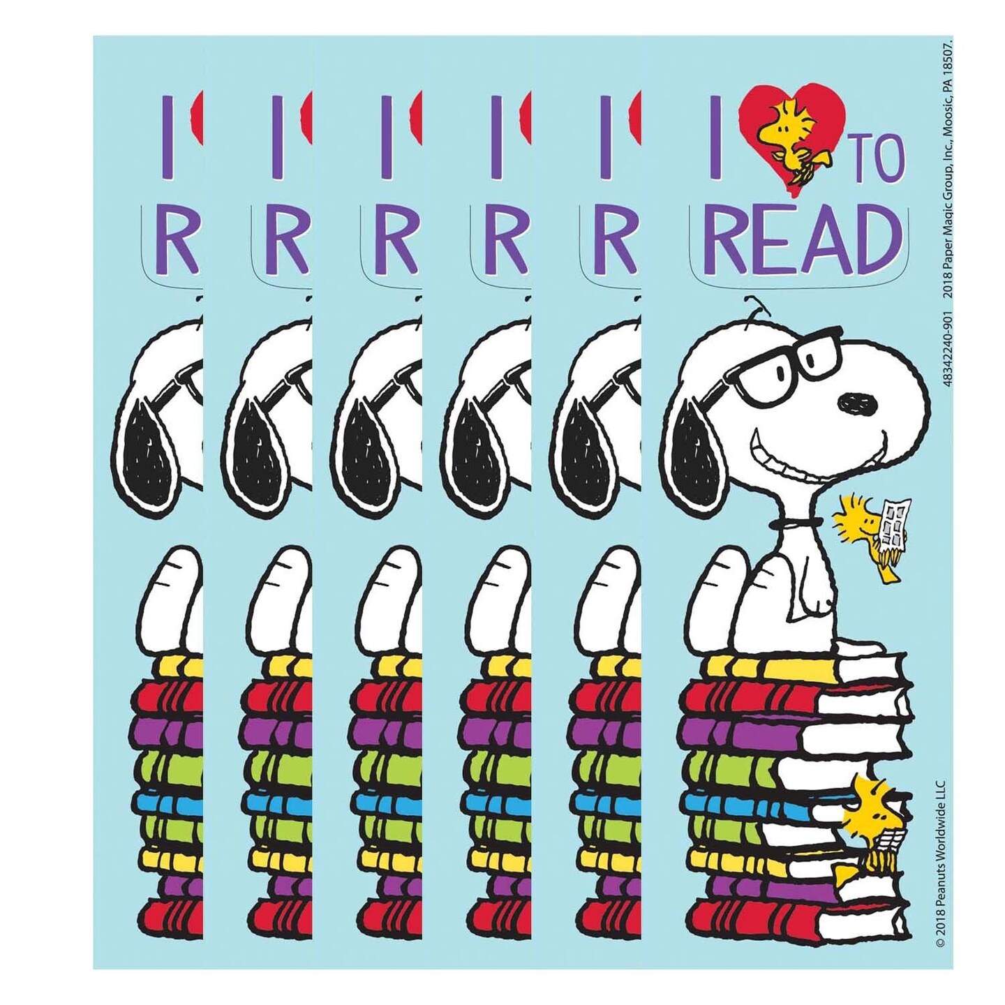 Peanuts® Reading Bookmark, 36 Per Pack, 6 Packs | Michaels