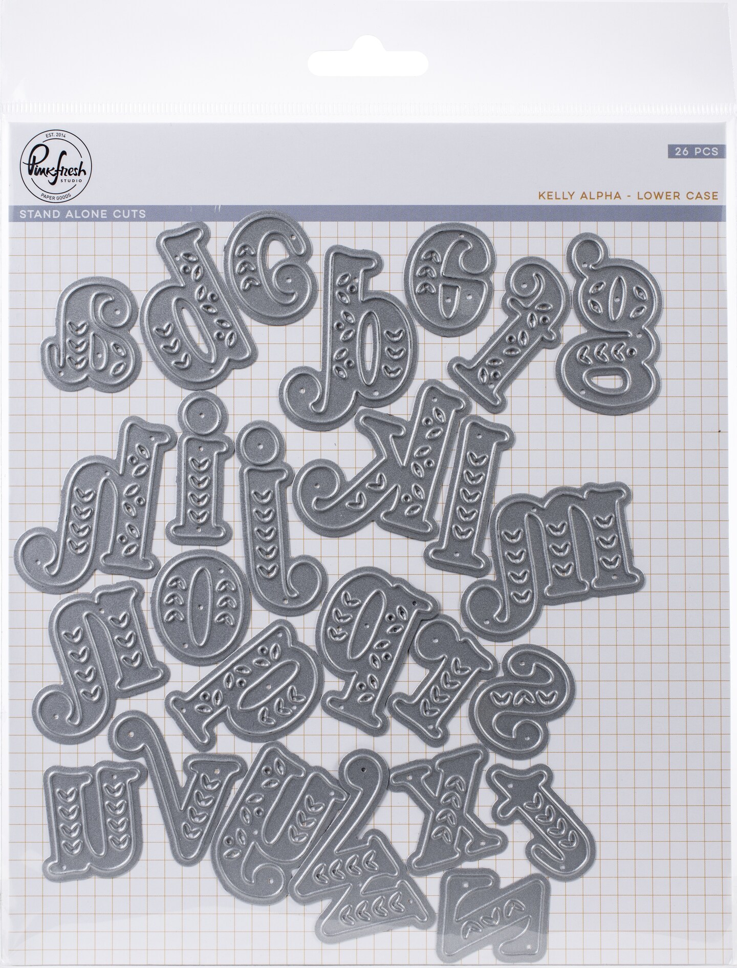 Pinkfresh Studio Die-Kelly Alpha Lowercase | Michaels