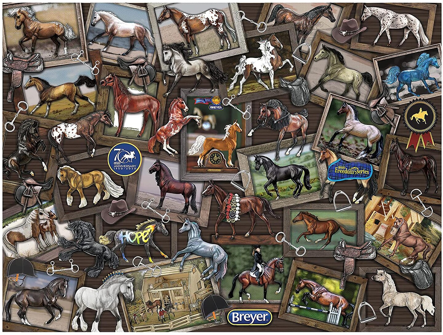 World of Breyer Horses 500 Piece Jigsaw Puzzle | Michaels