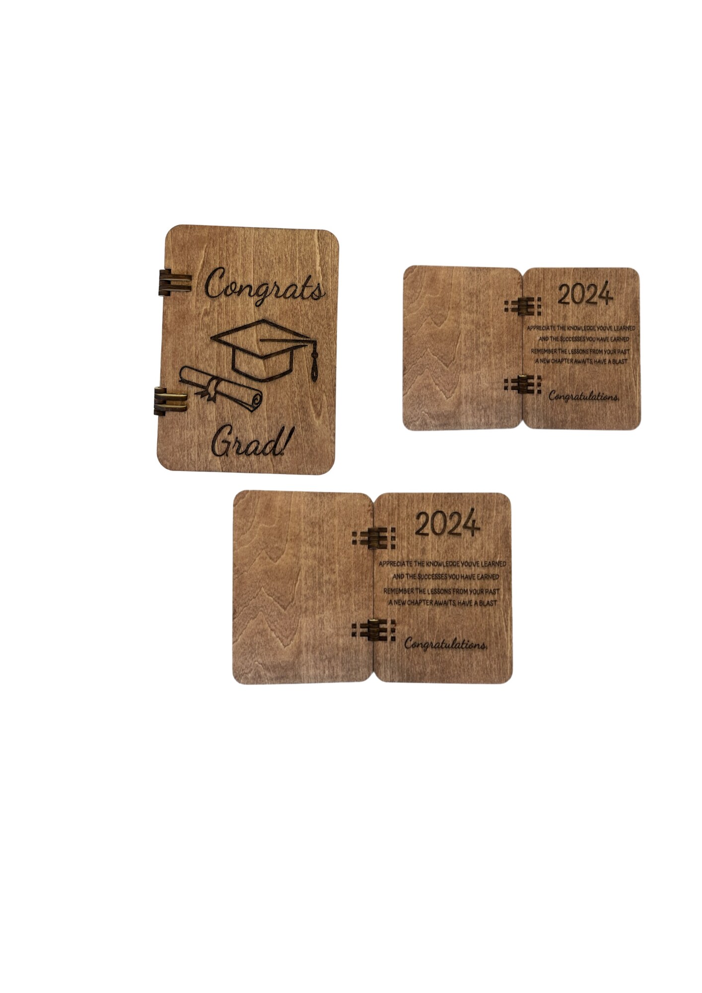 Graduation Greeting Cards Gift for Graduate Wood Greeting Cards ...