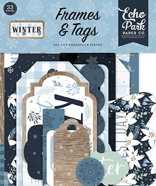 Echo Park Winter Frames & Tags | Michaels