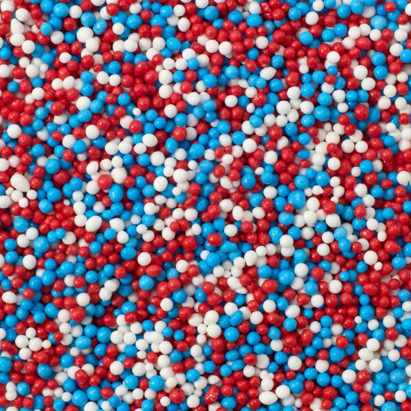 Red, White and Blue Nonpareils Sprinkles | Michaels