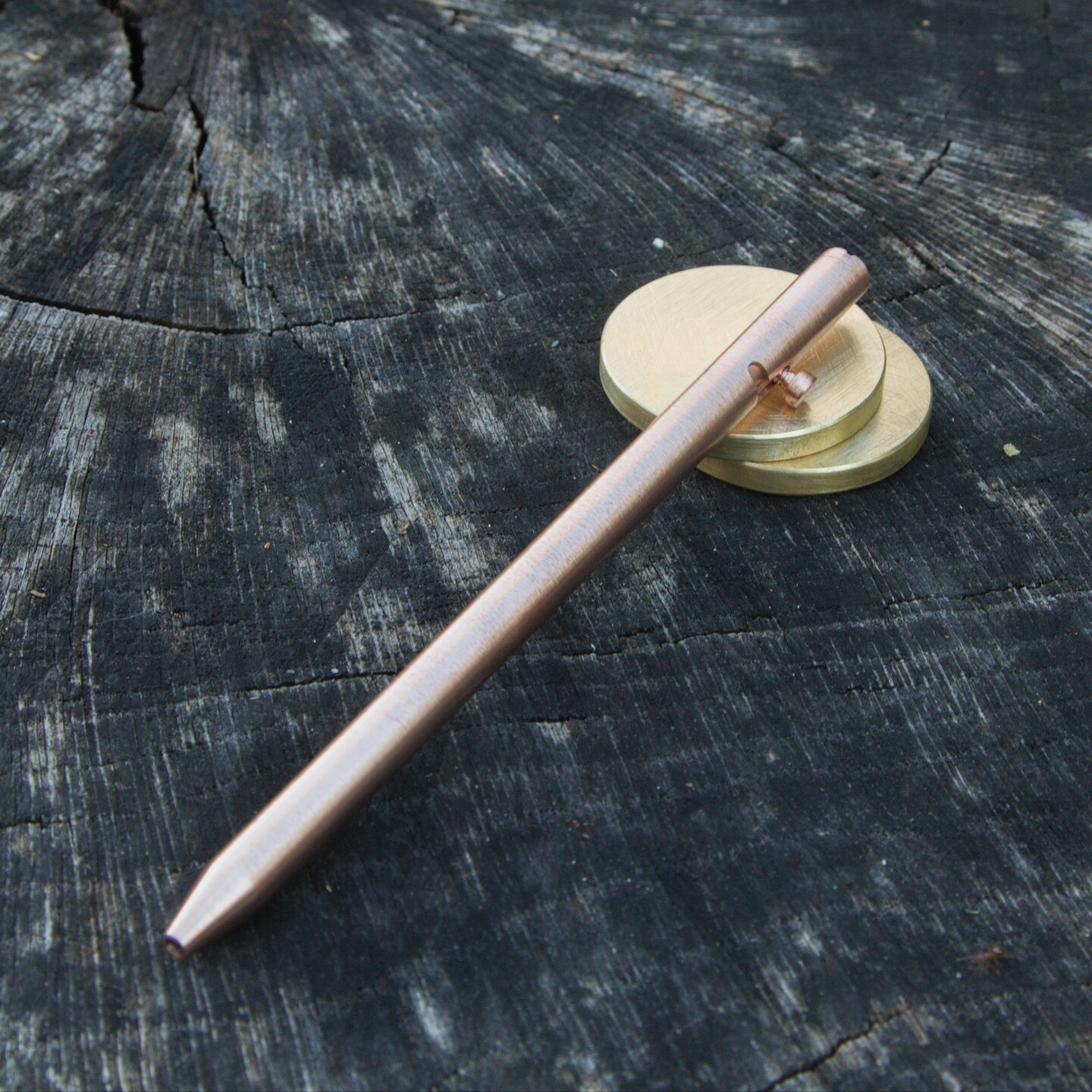 Machined Copper Bolt Action Pen | MakerPlace by Michaels