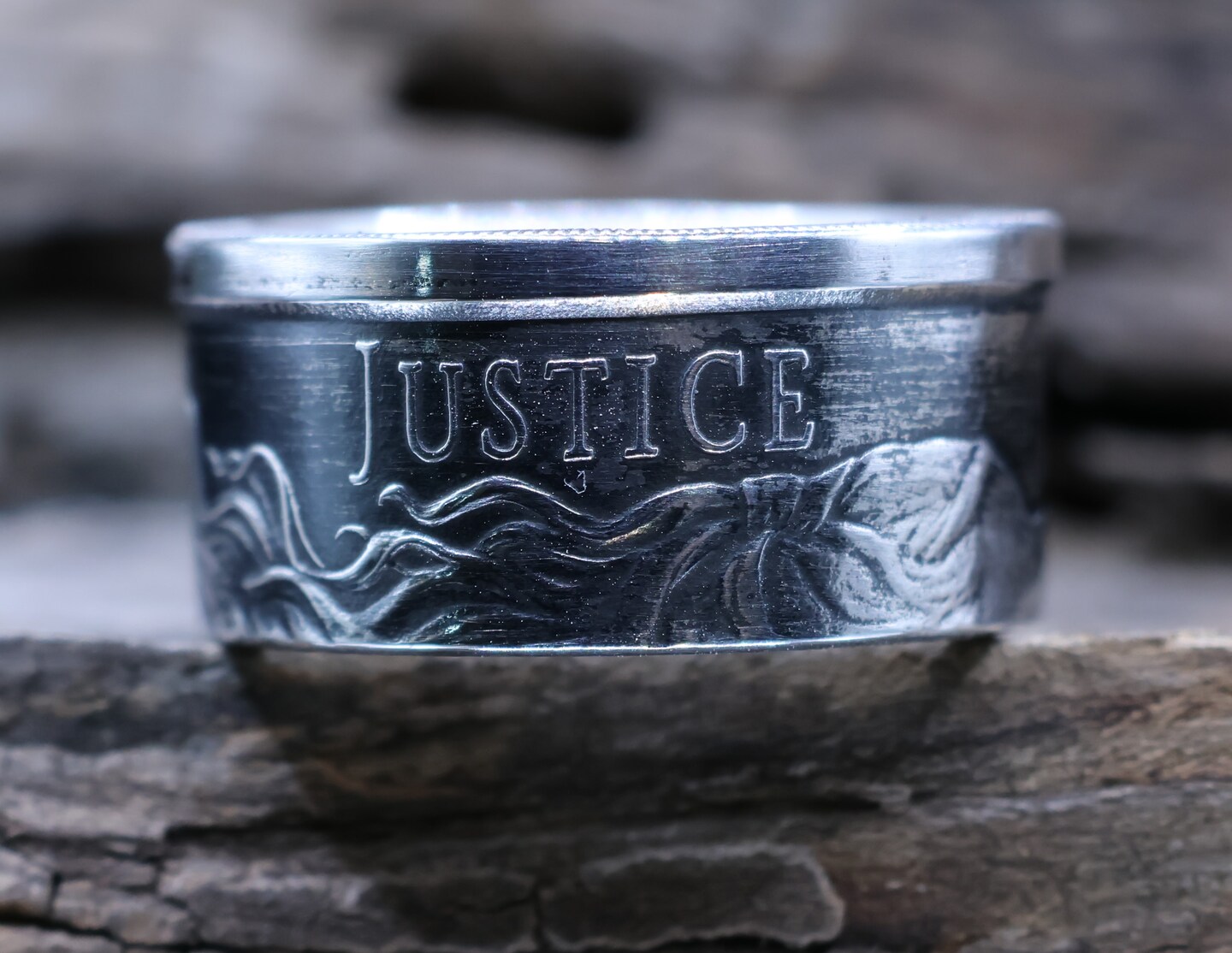 Justice Girl Fine Silver Coin Ring | MakerPlace by Michaels