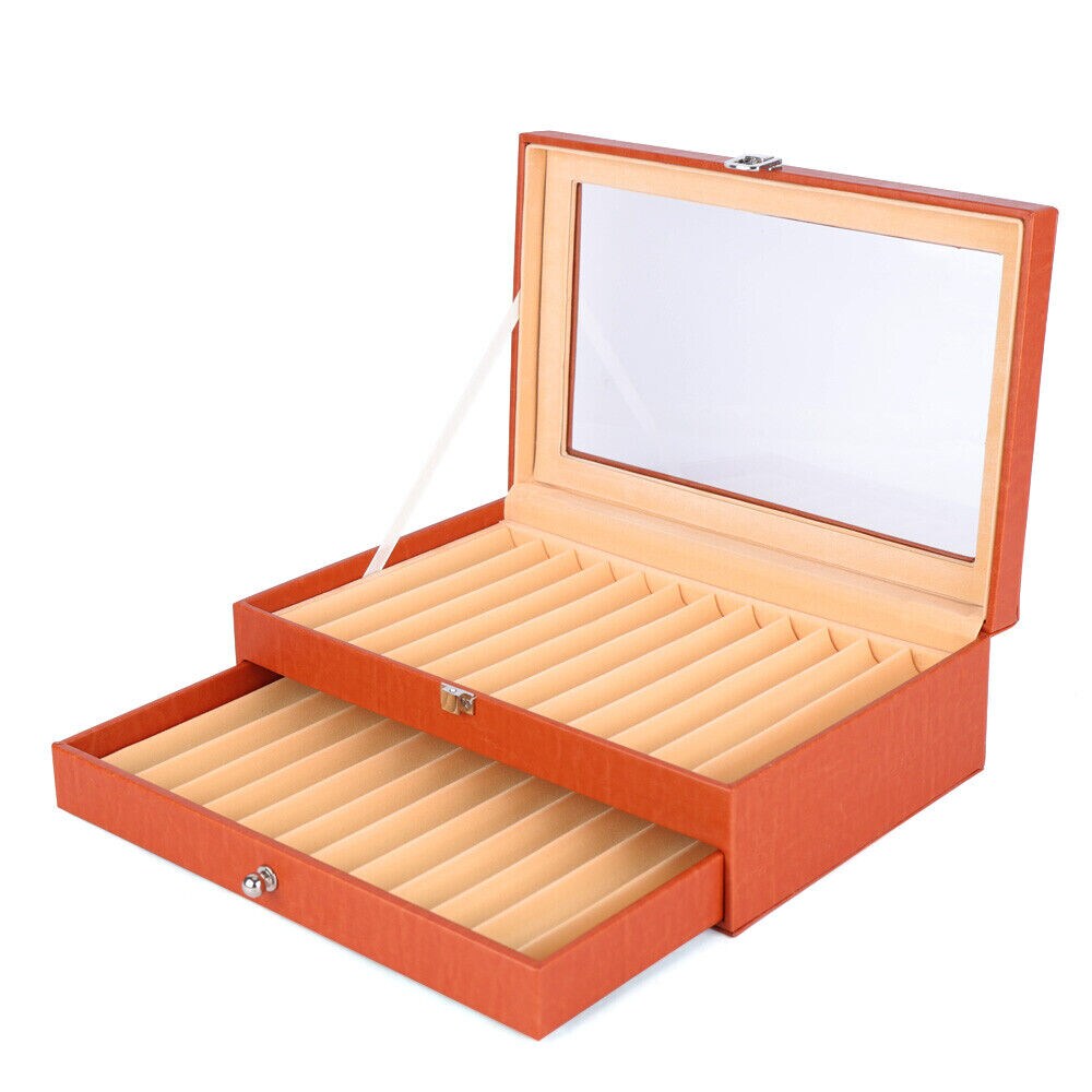 Kitcheniva Fountain Pen Slot Leather Display Box Organizer | Michaels