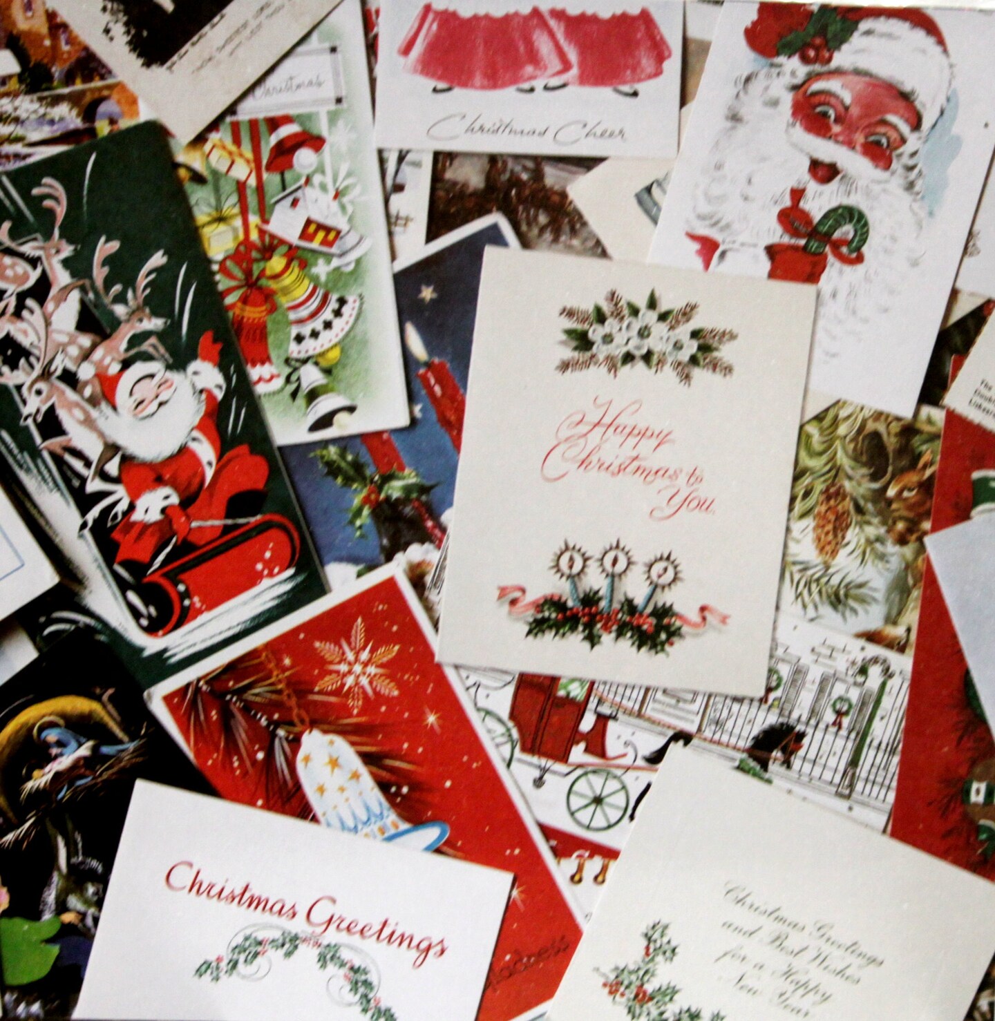 Recollections Cottage Christmas 12 x 12 Christmas Cards Lt. Cardstock ...