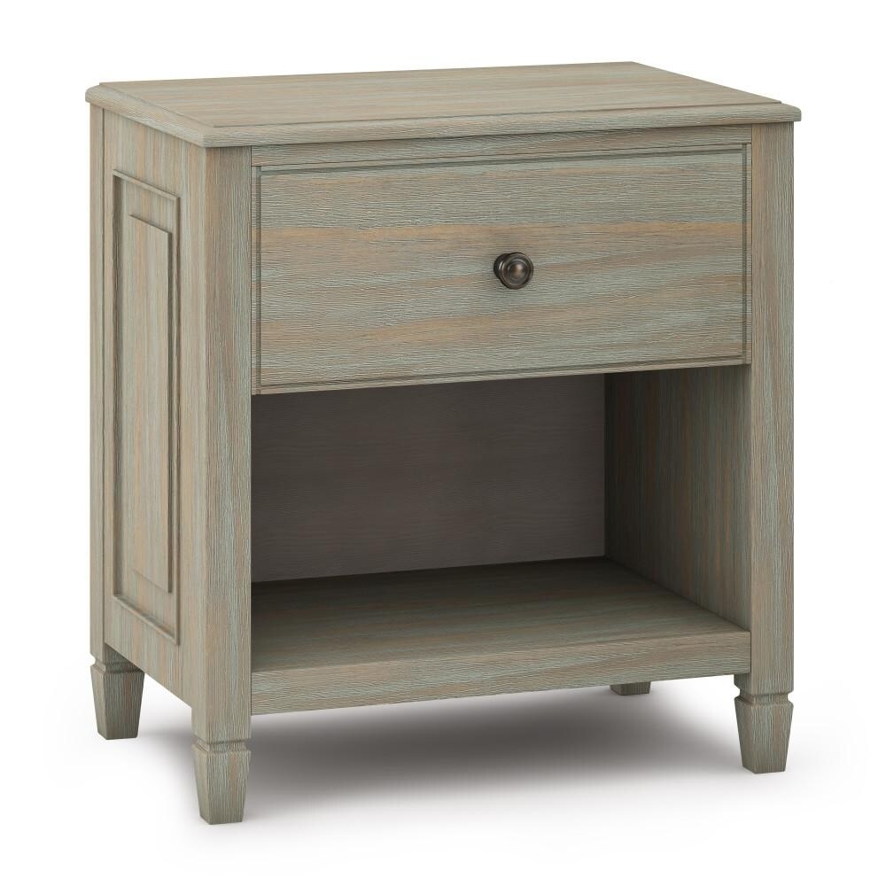Simplihome Connaught 24" Night Stand, Bedside Table Solid Wood ...