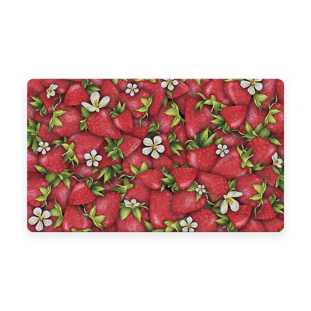 Strawberry Collage Door Mat (18 x 30") | Michaels