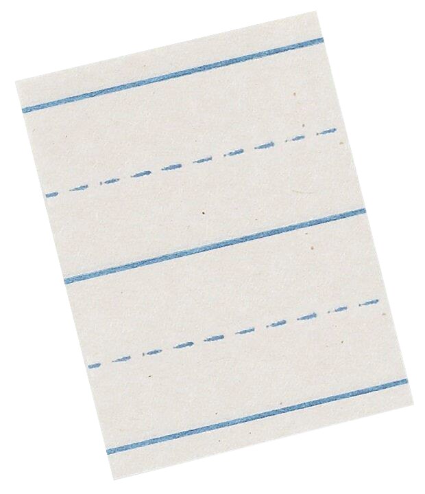 School Smart Storybook Paper, 7/8 Inch Rule, 18 x 12 Inches, 500 Sheets ...