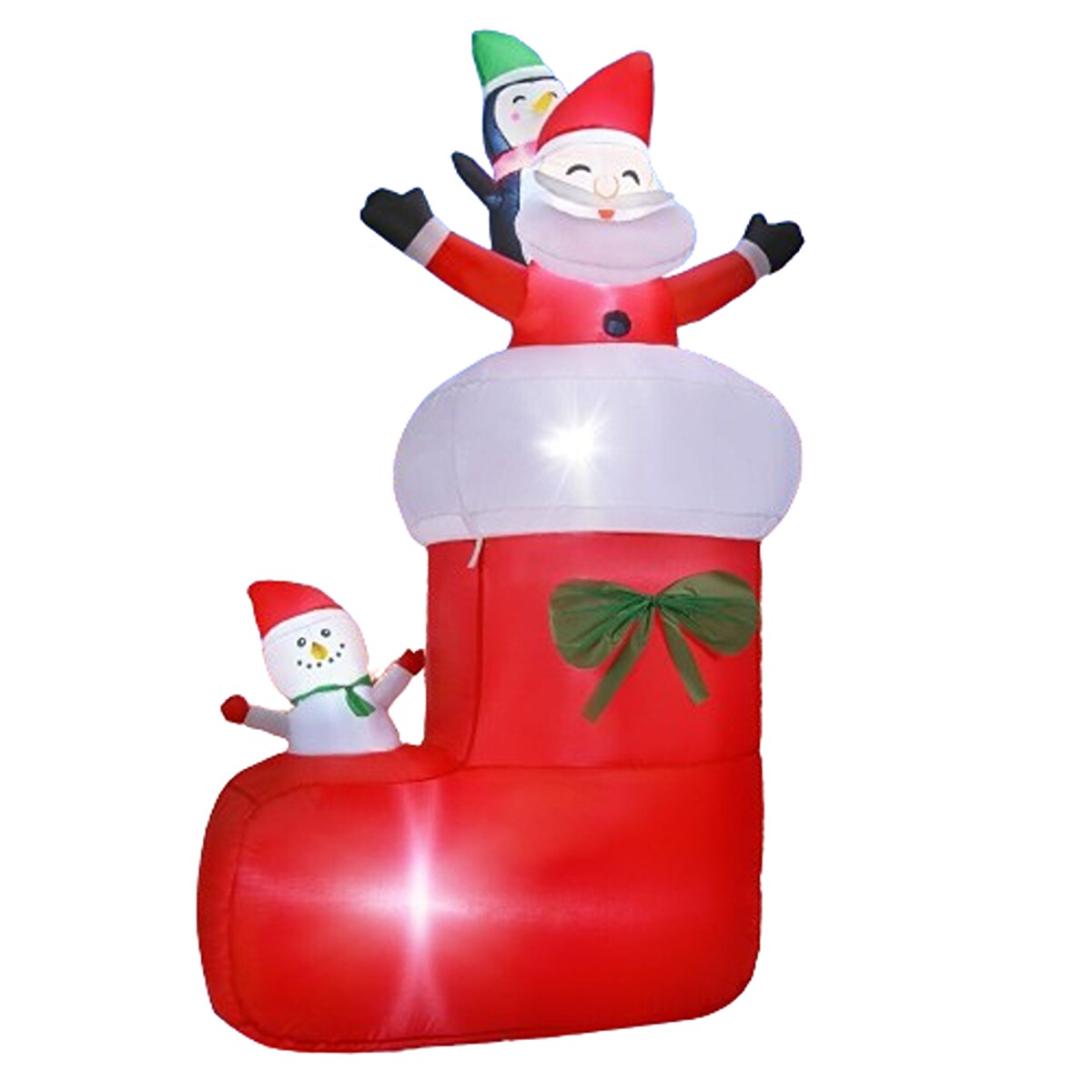 6 ft. Inflatable Santa Claus LED Christmas Decor | Michaels