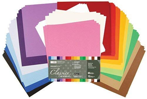 72 Sheets Creative Collection Starter Kit Cardstock, 12" x 12", 65 lb ...