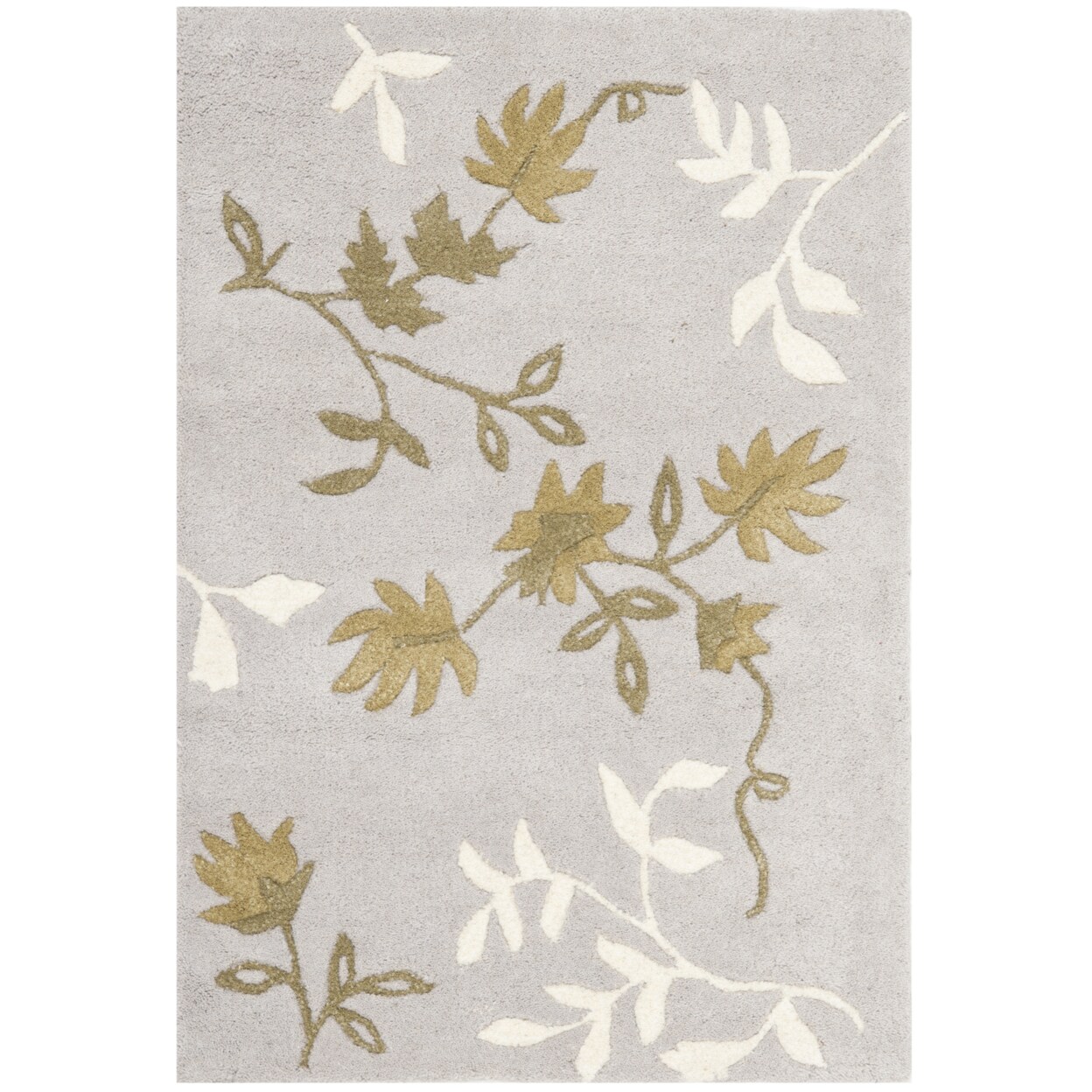 Safavieh Soho Collection SOH313B Handmade Light Grey Rug | Michaels