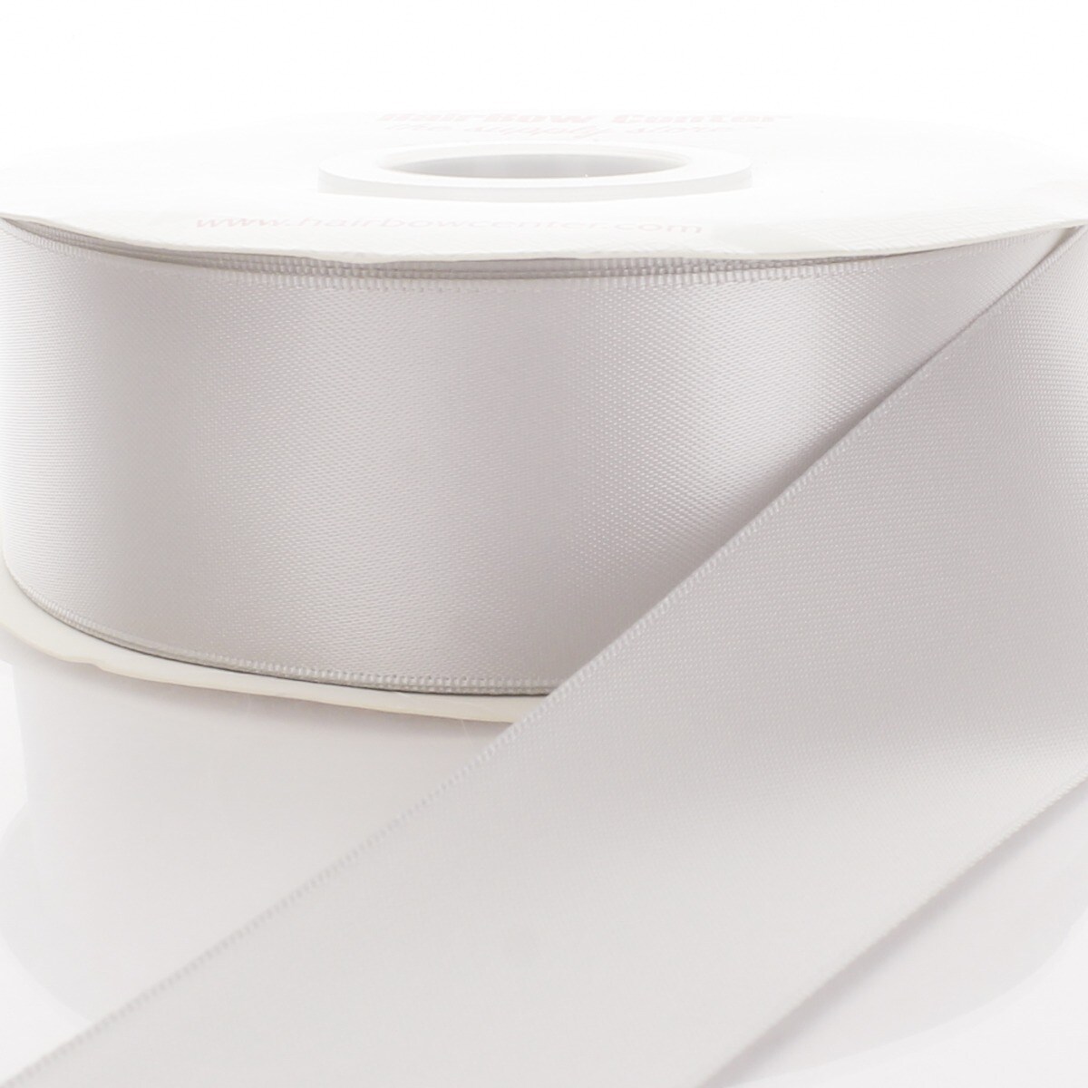 3" Double Faced Satin Ribbon 007 Grey 100yd | Michaels