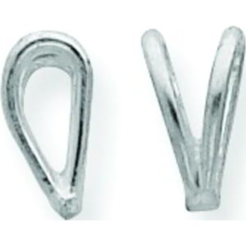 14K White Gold Rabbit Ear Bail | Michaels