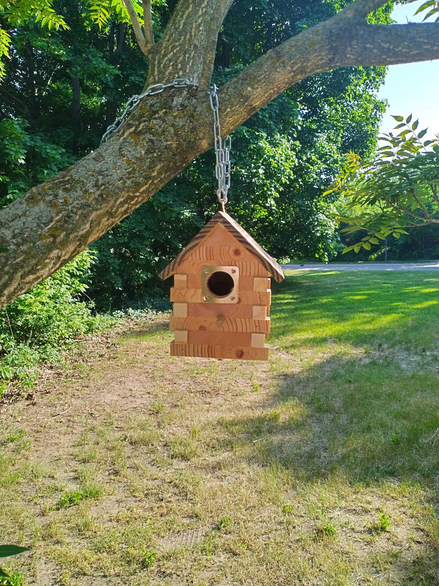 Endgrain birdhouse | MakerPlace by Michaels