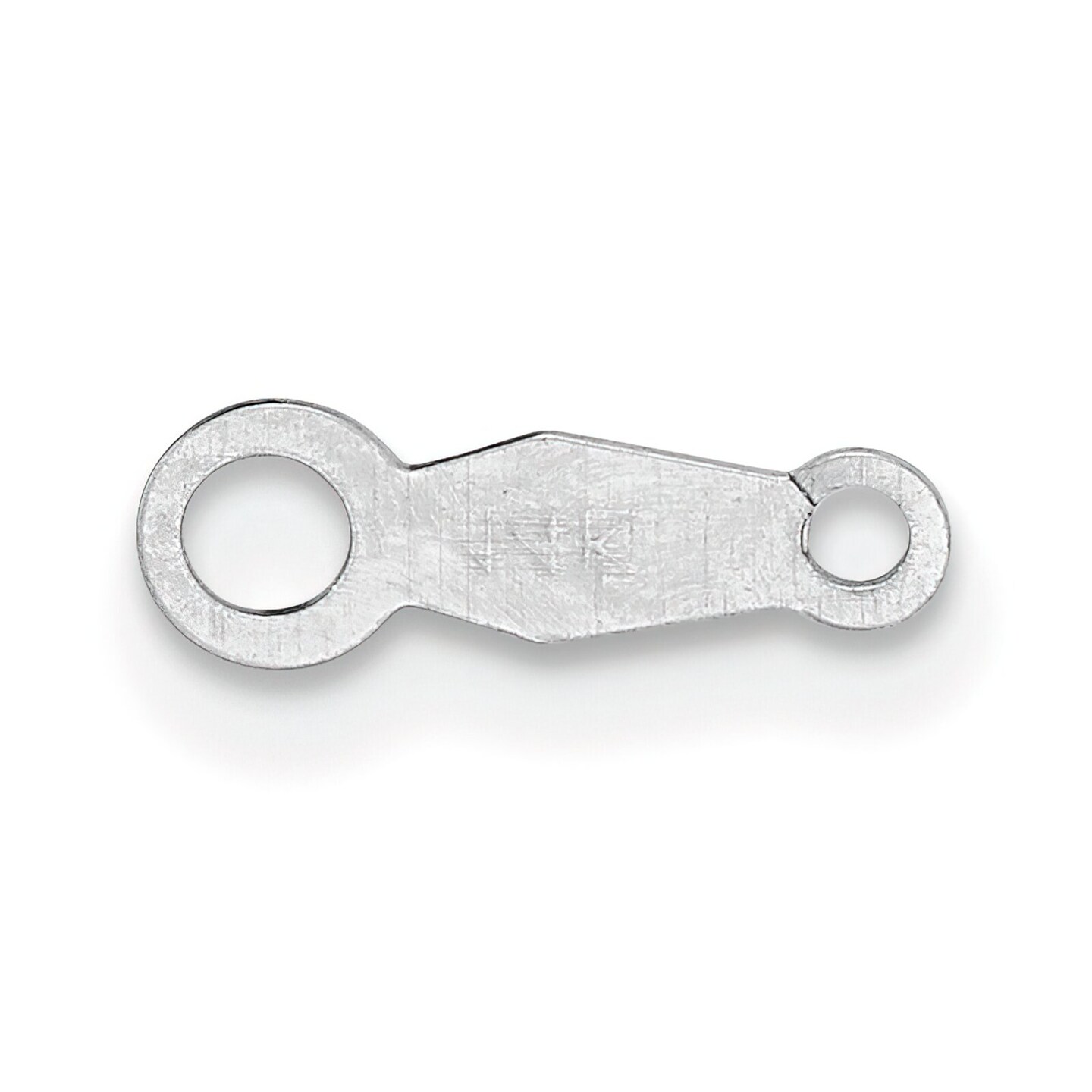 14K White Gold Chain Tag 9.5mm | Michaels