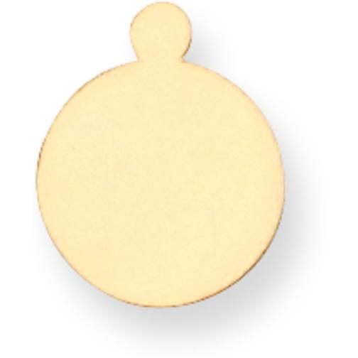 14K Gold Round Stamping Disc 0.018" | Michaels