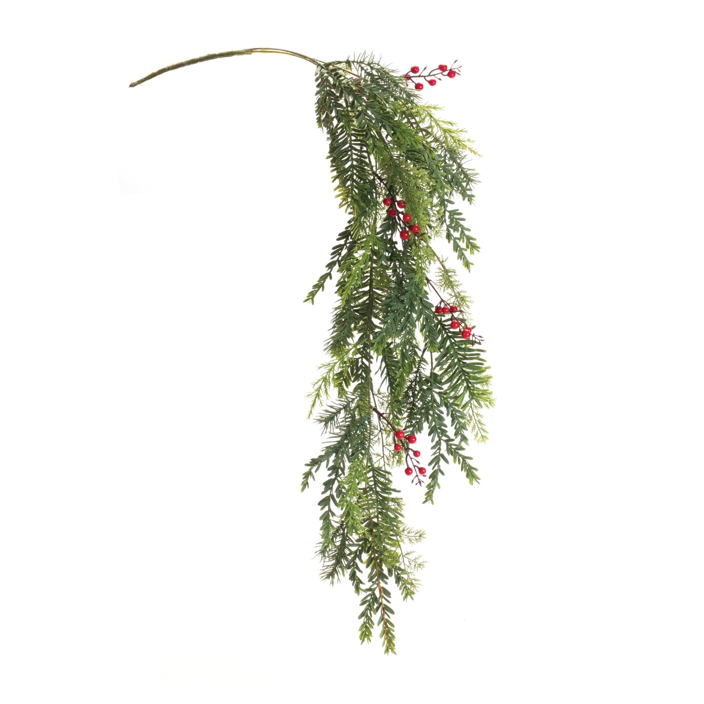 Melrose Set of 6 Hanging Pine Christmas Artificial Bushes 34" | Michaels