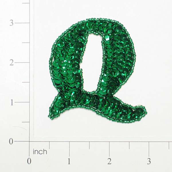 Letter Q Sequin Applique/Patch | Michaels