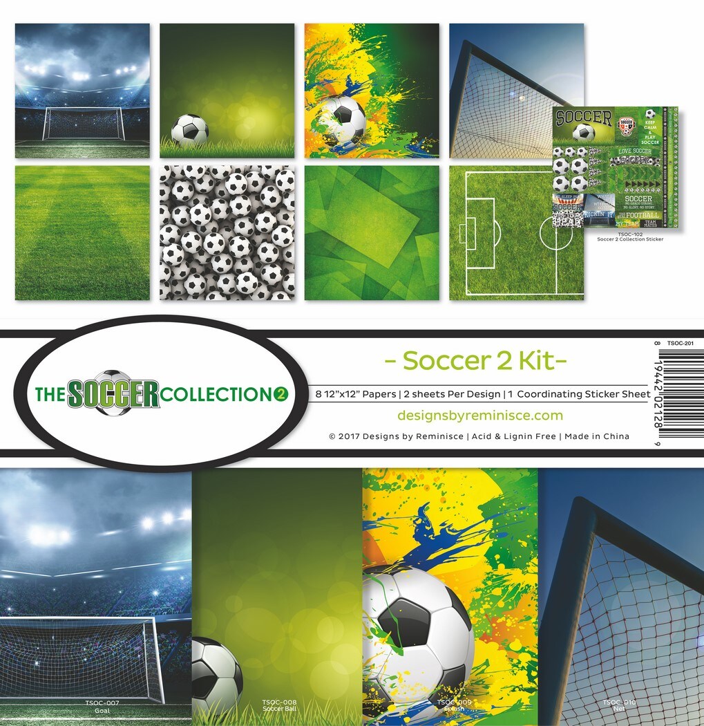 Reminisce Soccer Collection 2 Kit | Michaels