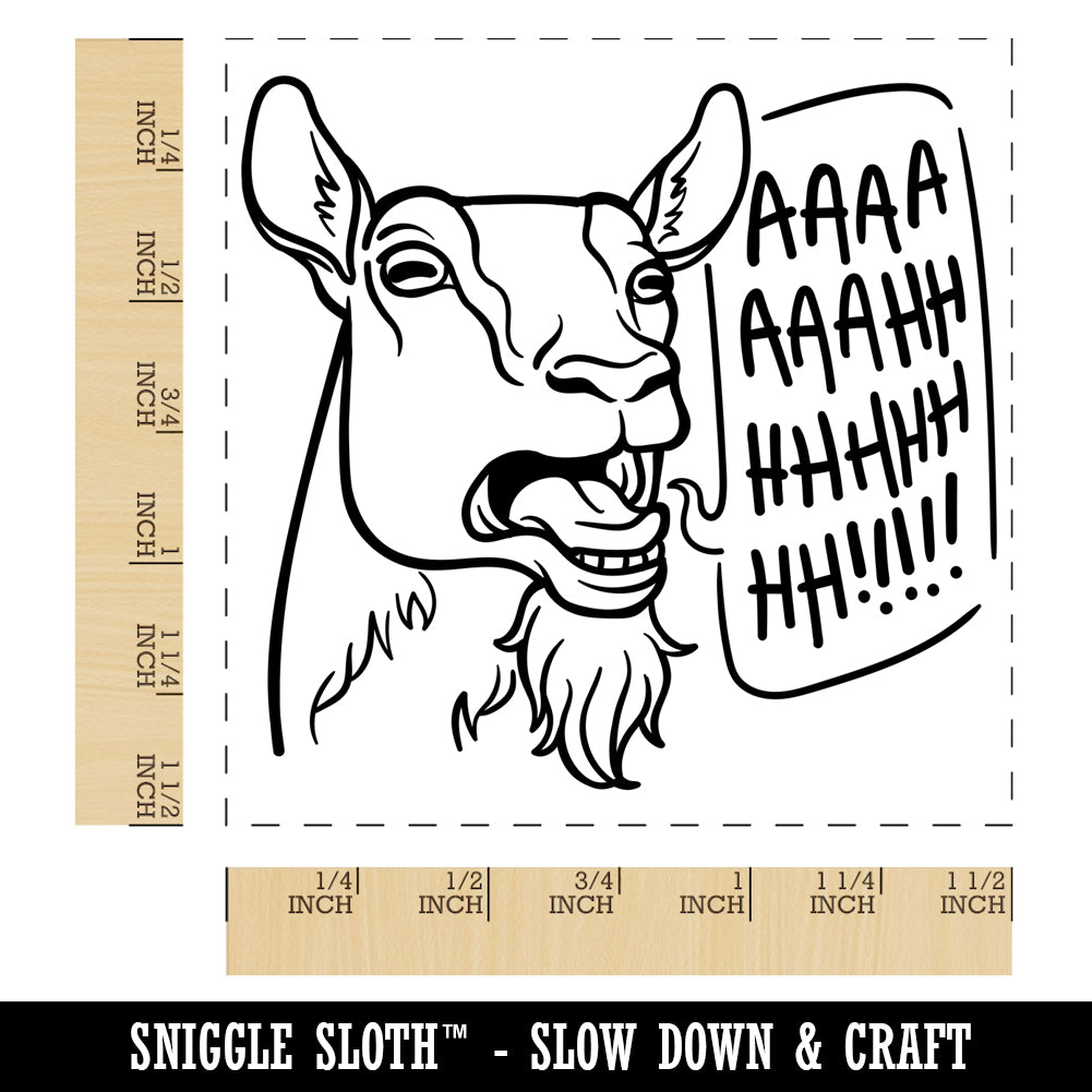 Screaming Goat Self-Inking Rubber Stamp Ink Stamper | Michaels