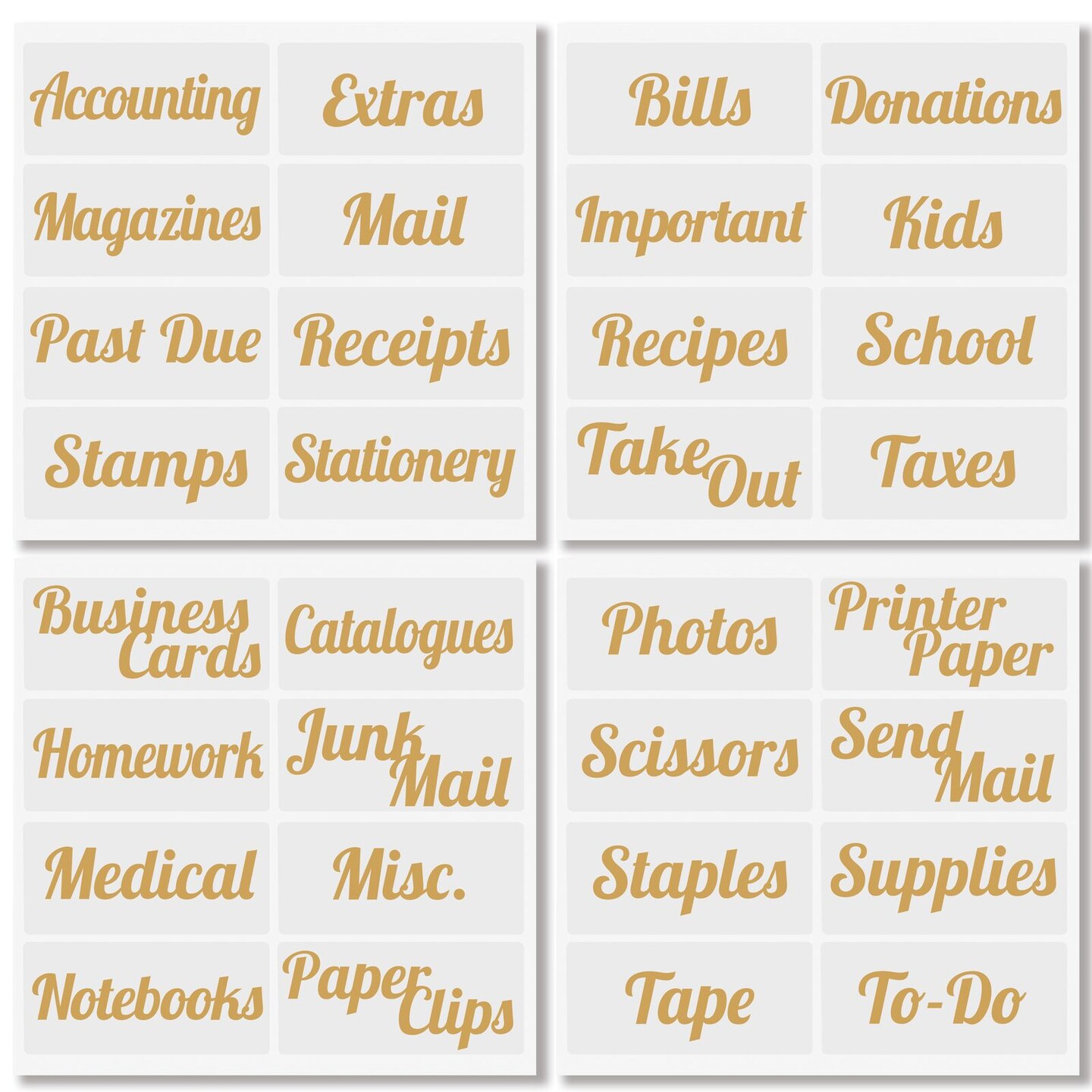 mDesign Labels for Home Organizing, Includes 32 Labels | Michaels